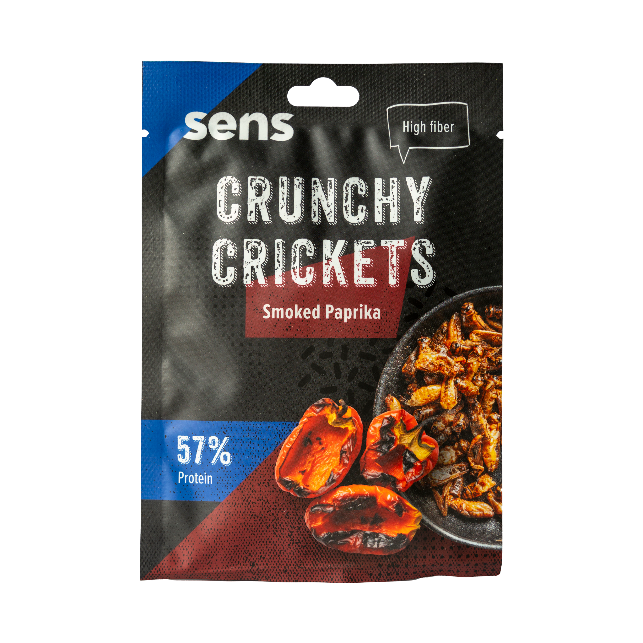 Crunchy Smoked Paprika Crickets | Protein Snack | Sens Foods – EatSens.com