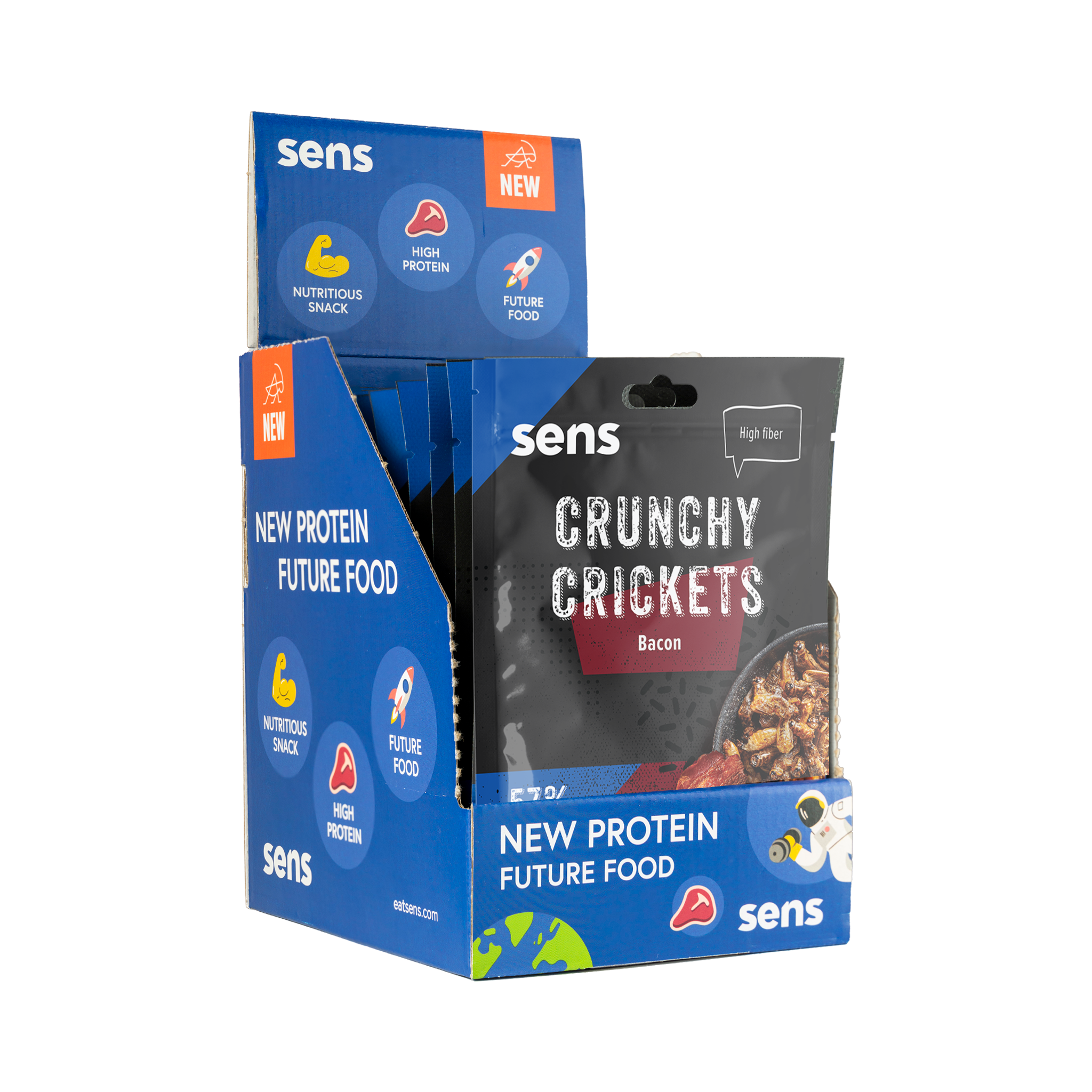 Big Bundle: 12× Cricket and Mealworm Packs – EatSens.com
