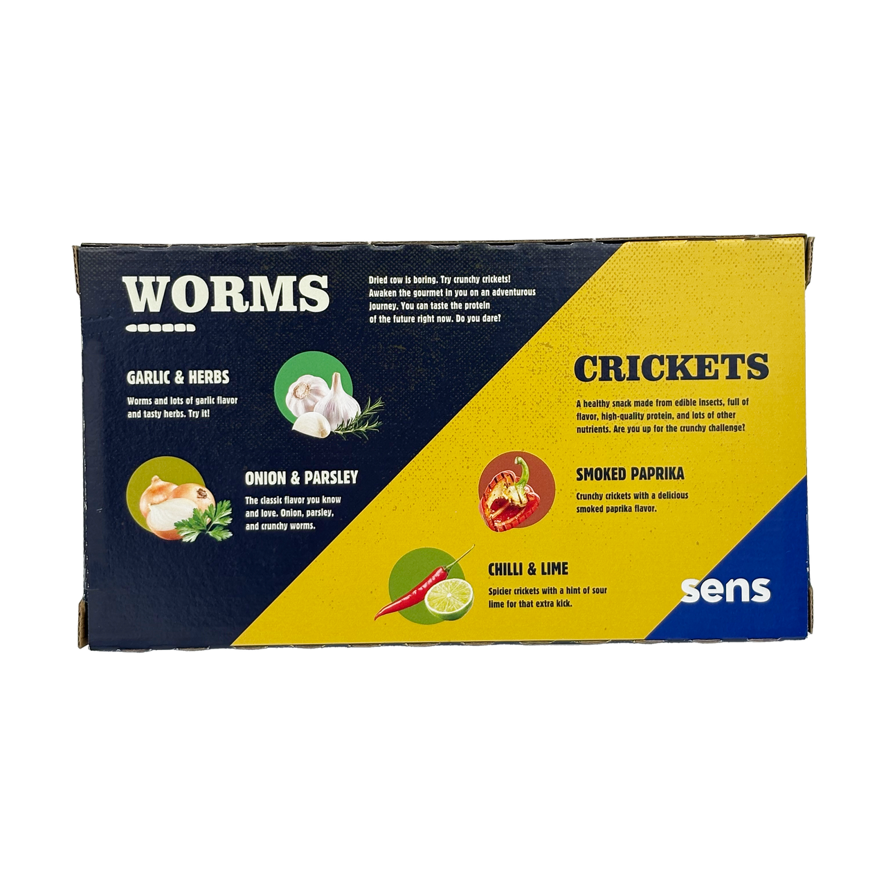 Cricket & Mealworm Tasting Gift Set | Edible Insect Snacks – EatSens.com