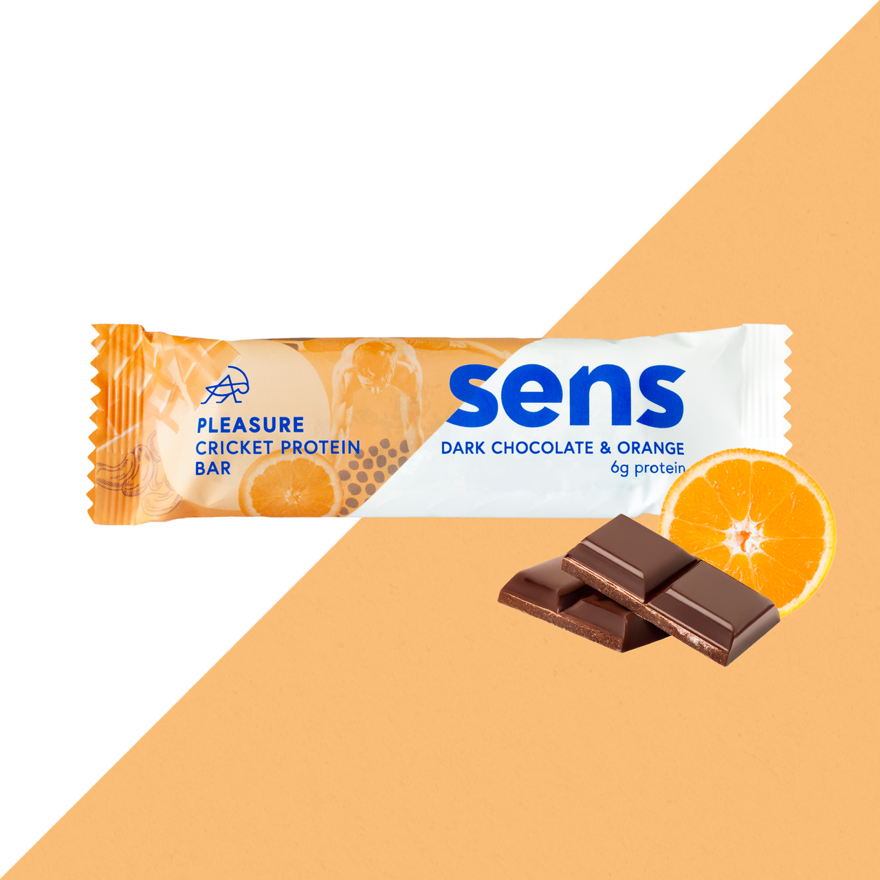 Pleasure Protein Bar – Dark Chocolate & Orange | Sens sports nutrition ...